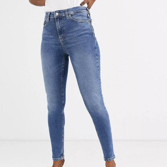 Topshop | Jeans | Topshop Jamie Jeans Mid Blue | Poshmark
